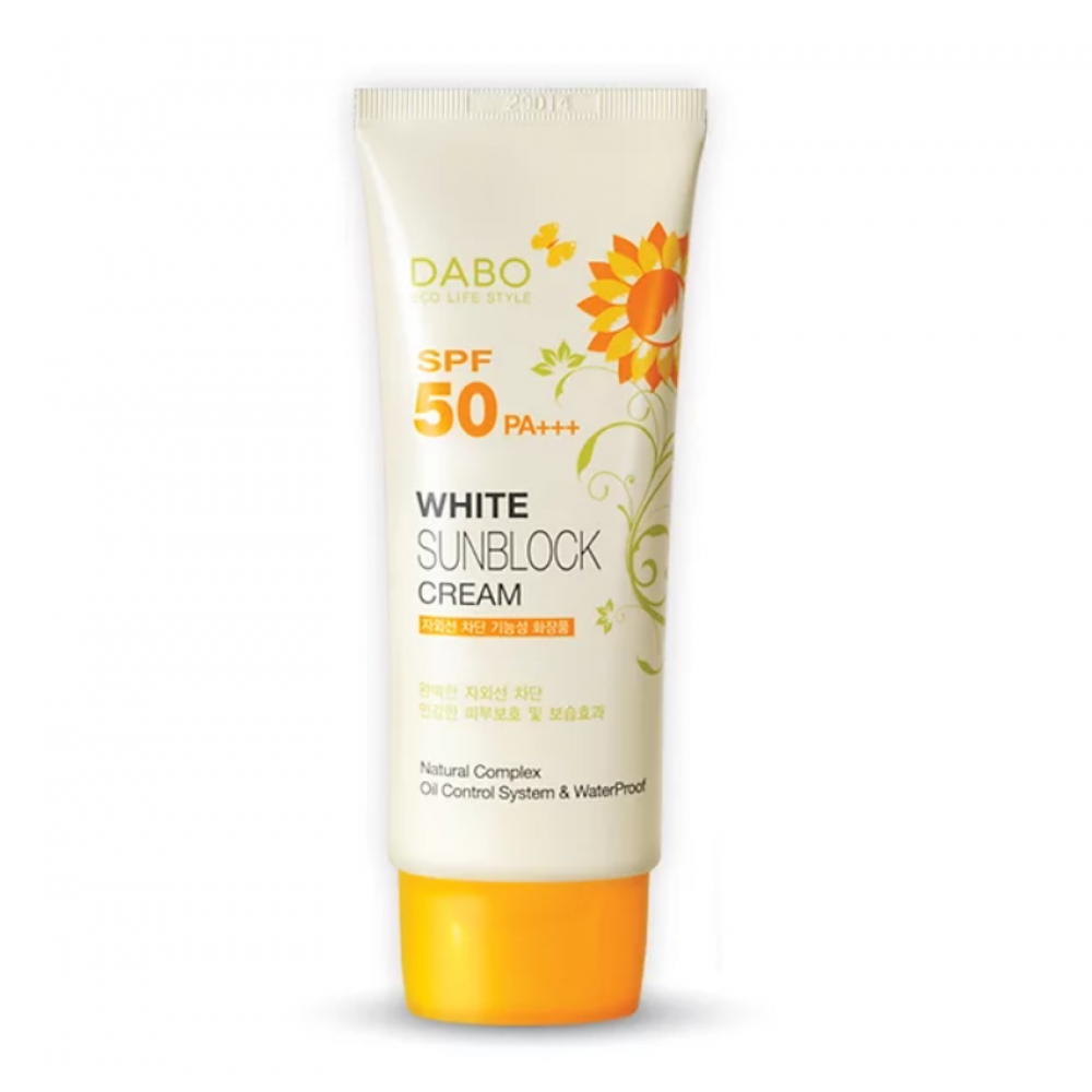 Dabo White Sun Block Cream SPF-50 PA+++ 70ml