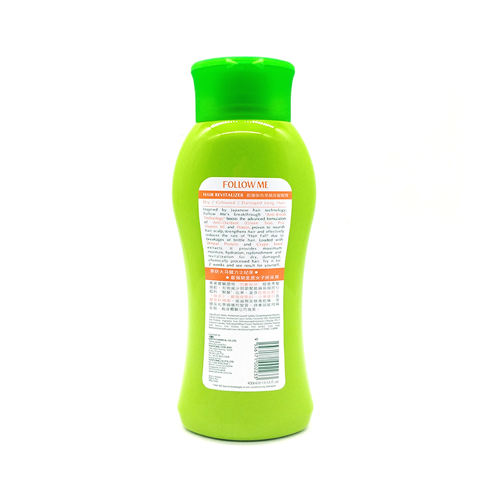 Follow Me Green Tea Shampoo Revitalizer 400ml