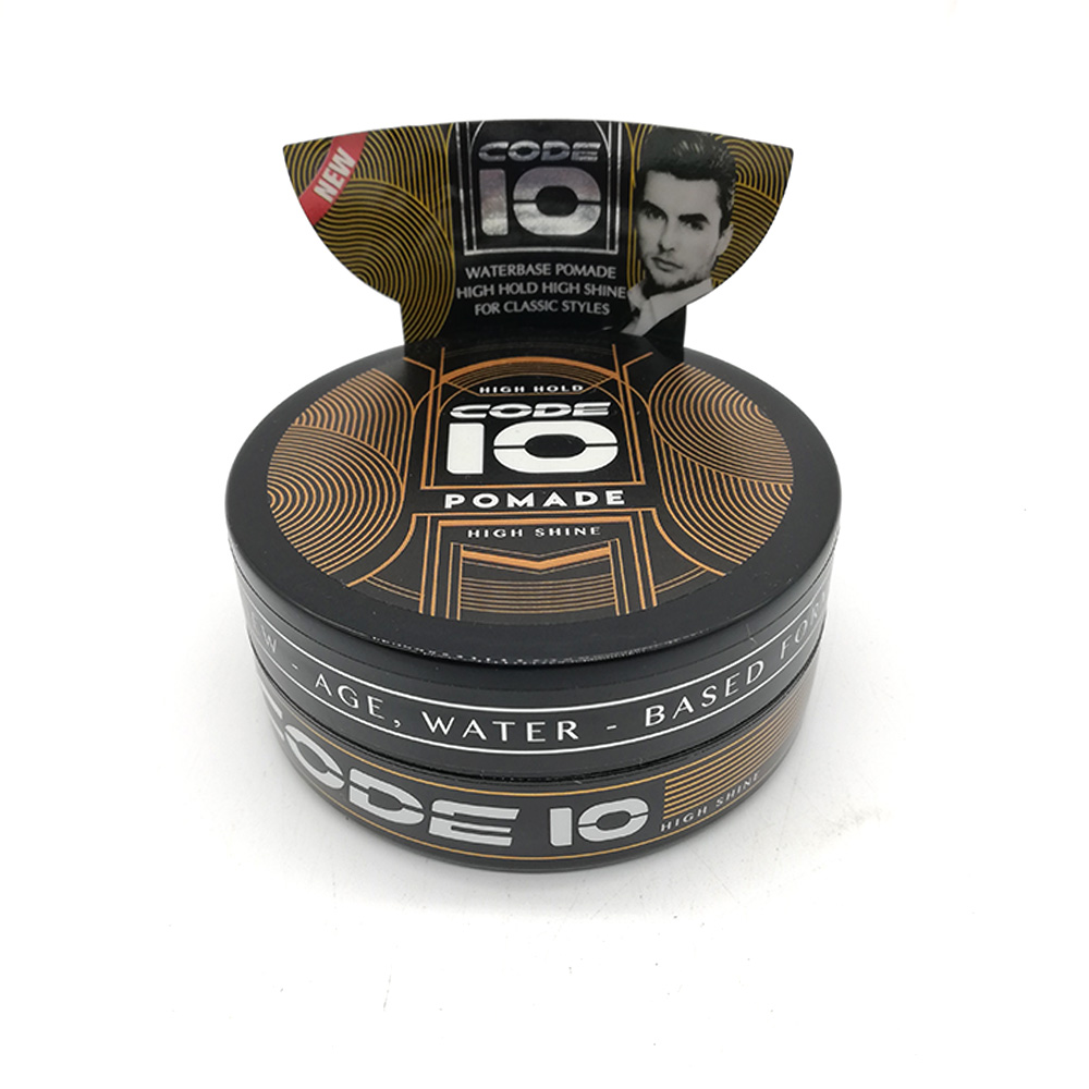 Code-10 Pomade Hair High Shine 60g