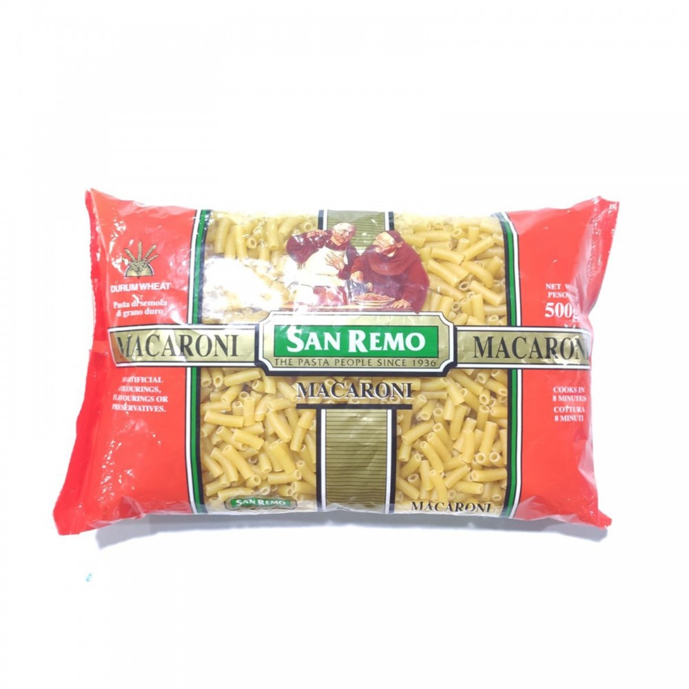 San Remo Macaroni No-38 500g San Remo Macaroni No-38 500g