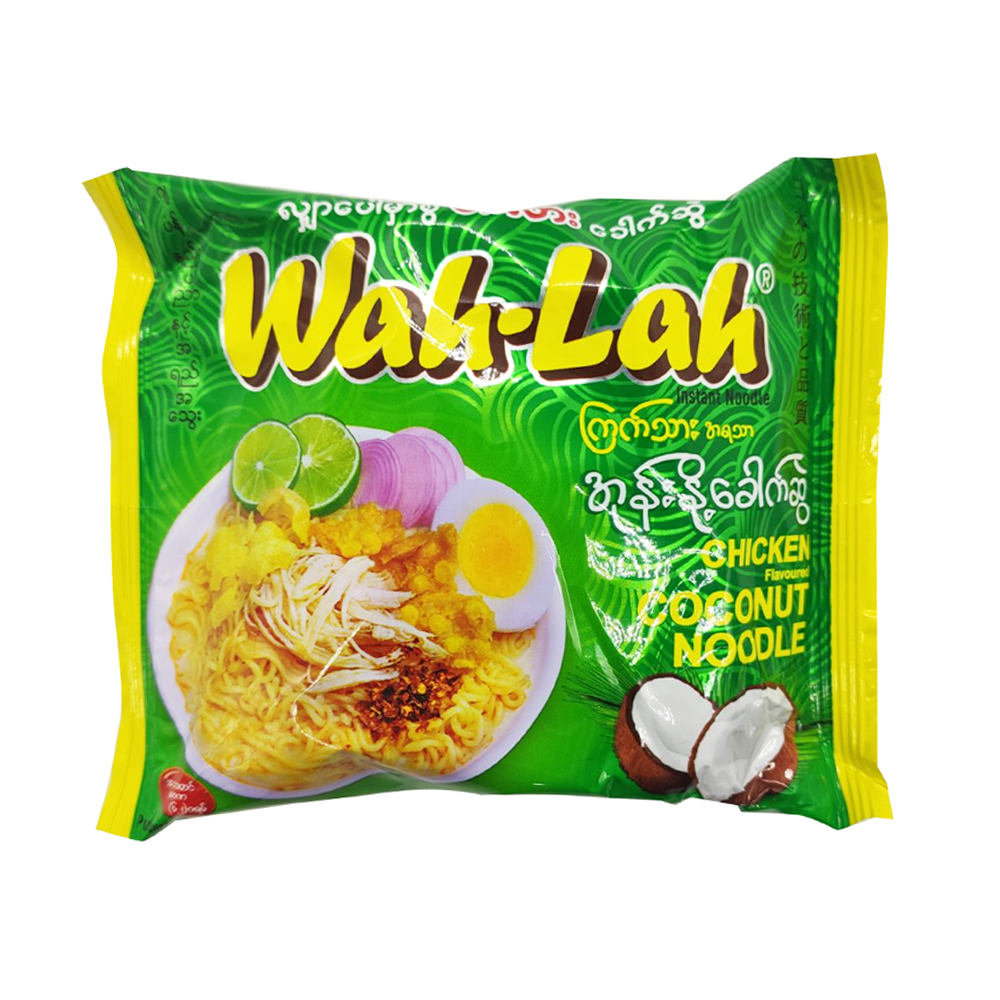 Wah-Lah Chicken Flavoured Coconut Noodle 66g